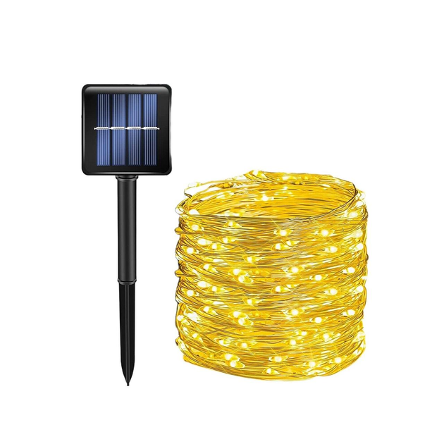 Уличная гирлянда 20м капля росы на солнечной батарее Solar 200led ...