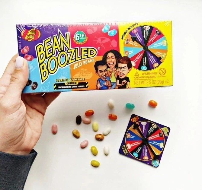Конфети Бін Бузлд з Рулеткою, бобі Jelly Belly Bean Boozled 6th Edition ...