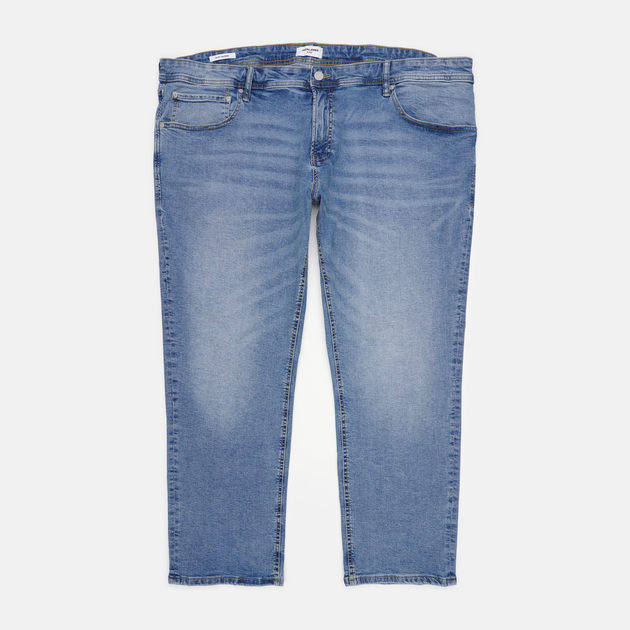 Джинсы Slim Fit мужские Jack & Jones 12207121 42/34 Синие ...