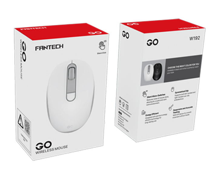 Мышь беспроводная Fantech W192 Белый – фото, отзывы, характеристики в ...