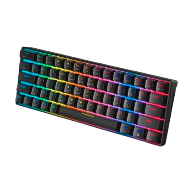 Механическая клавиатура Manthon KA6406 (64 клавиши, USB Type-C, Black ...