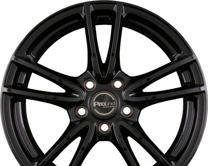 ProLine Wheels CX300 Black Glossy (BG) R20 W8.5 PCD5x112 ET45 DIA66.6 ...