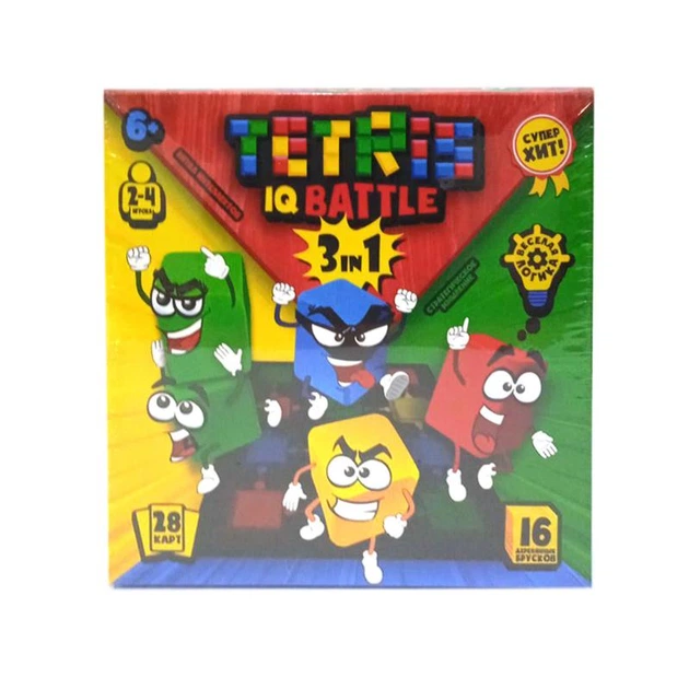 Розважальна гра "Tetris IQ battle 3 in 1" рус, ДТ-БІ-07-62 – фото ...