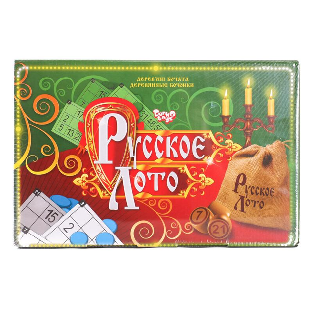 Лото "Русское", РУС, большое, ДТ-ЛА-06-01 – фото, отзывы ...