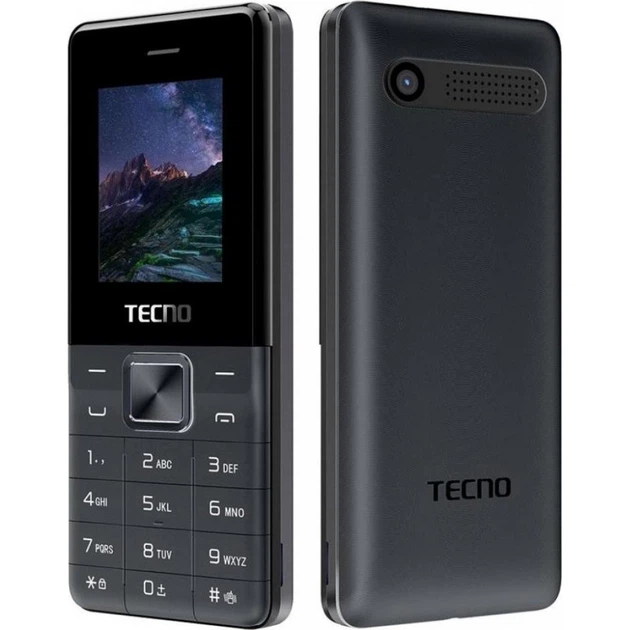 Мобильный телефон Tecno T301 2022 DS Black (UA UCRF) – фото, отзывы, характеристики в интернет ...