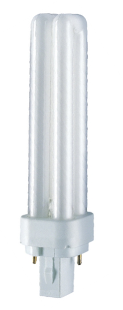 Люминесцентная лампа Osram Dulux D 13W (900lm) 4000К 220V G24d-1 ...