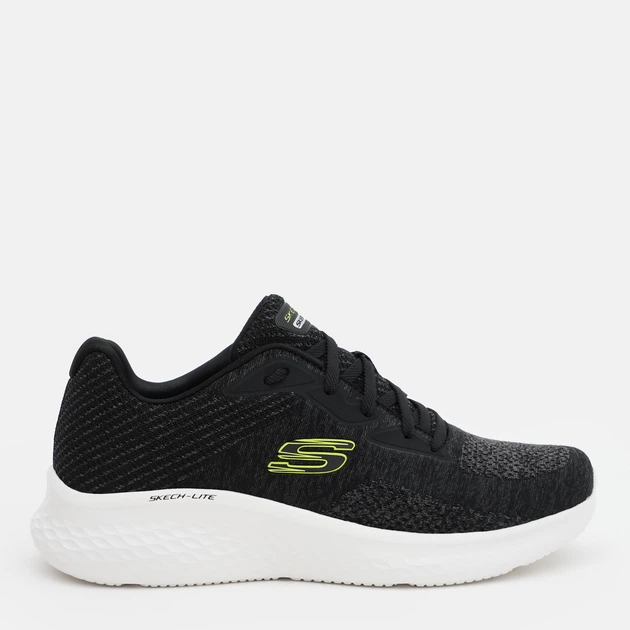 Чоловічі кросівки Skechers 232598 BKLM 46 (12US) 30 см Чорні ...