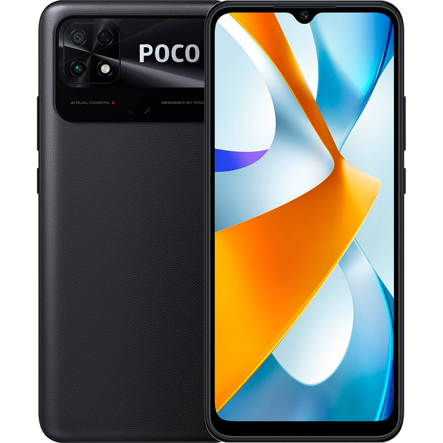 Мобильный телефон Poco C40 4/64GB Power Black (UA) – фото, отзывы ...