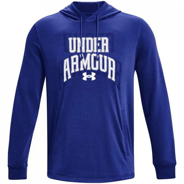 Худи Under Armour Rival Terry Graphic Royal/White, XXL (52) (11859496 ...