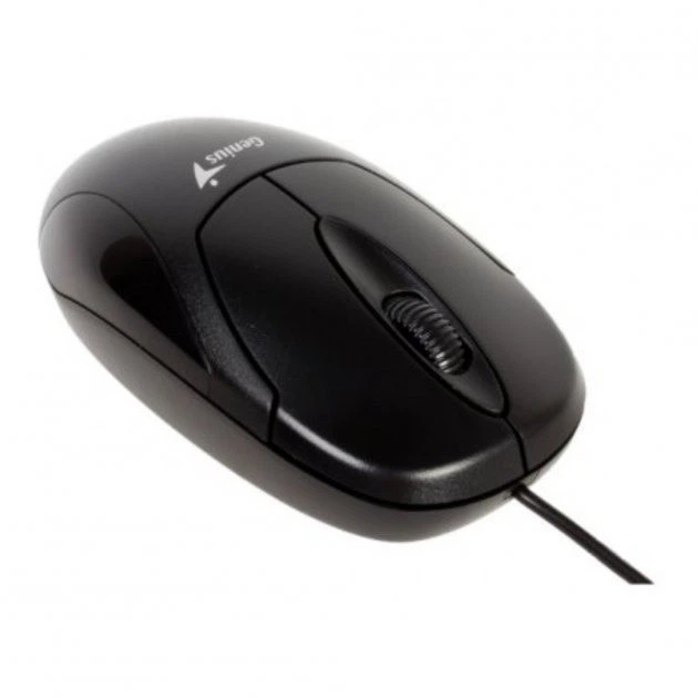 Мышь Genius Xscroll V3 Black USB (31010021400). Мышка для ПК и ноутбуков Черная разрешением ...