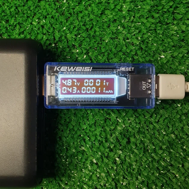 USB Тестер Keweisi KWS-V20 вольтметр амперметр вимірювач ємності ...