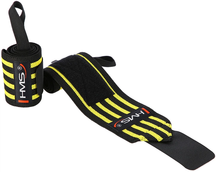 Кистевые бинты HMS ONX05 WRAPS Wrist Strip 2 шт. Yellow (5907695512045 ...