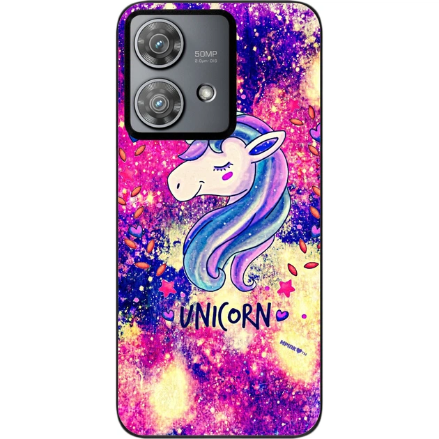 Чохол силіконовий SMTT для Motorola Edge 40 Neo з картинкою Красивий ...