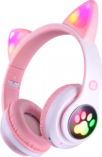 Наушники Defender FreeMotion B585 Pink LED Bluetooth (4745090820041 ...