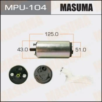Паливний насос MASUMA MPU104 Lexus LS; Suzuki Vitara; Honda Prelude ...