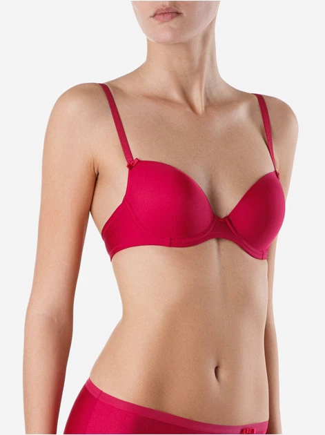 Бюстгальтер з Push-up безшовний Conte RB0003 75C Брусничний (4810226188705) – Брендовий одяг ...
