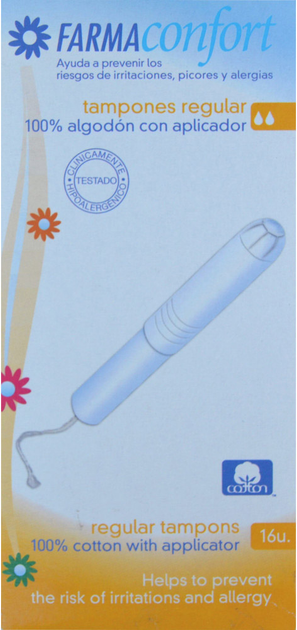 ROZETKA | Тампони FarmaConfort Tampon Regular 16U (8432984000028 ...