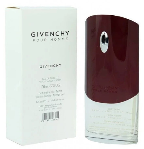 Тестер Туалетная вода для мужчин Givenchy Pour Homme 100 мл ...