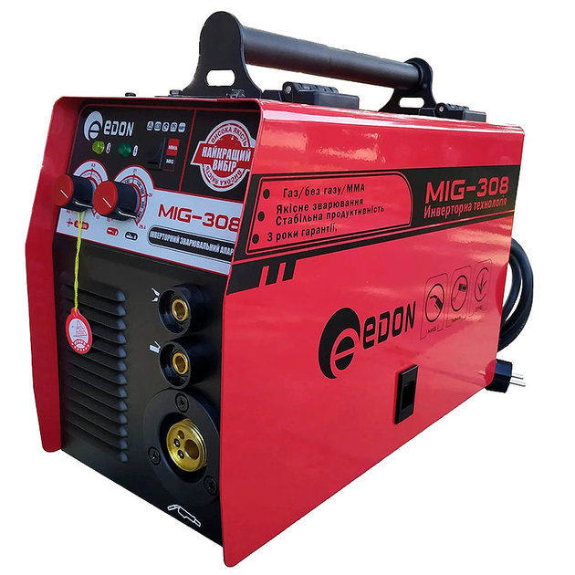 Полуавтомат сварочный Edon MIG-308 (+MMA) – фото, отзывы, характеристики в интернет-магазине ...