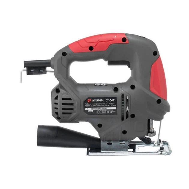 Електролобзик 750 Вт, 0-3000 хід/хв, глибина розпилу 80 мм INTERTOOL DT-0461 – фото, отзывы ...
