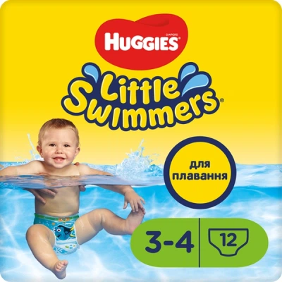 Подгузники Huggies Little Swimmer 3-4 (7-15 кг) 12 шт (36000183399 ...