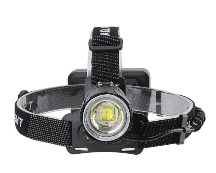 Мощный налобный фонарь Boruit B45 XHP 70.2 3-Mode Zoom 18650 – фото ...