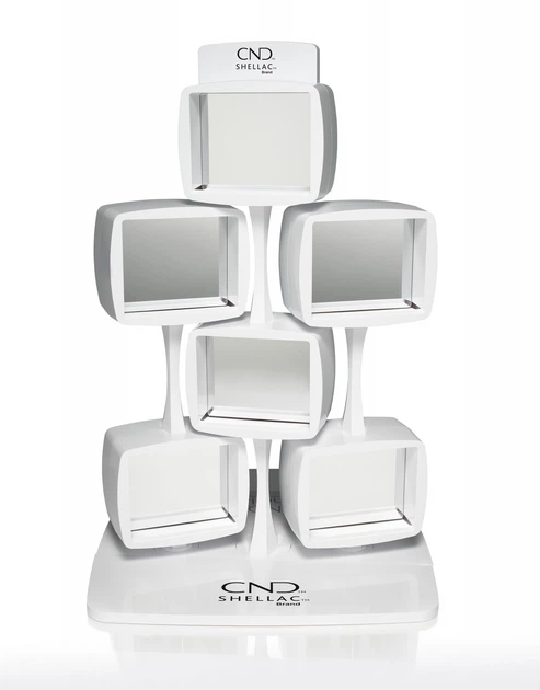 Настольный дисплей для лаков CND Shellac Counter Rack – фото, отзывы, характеристики в интернет ...