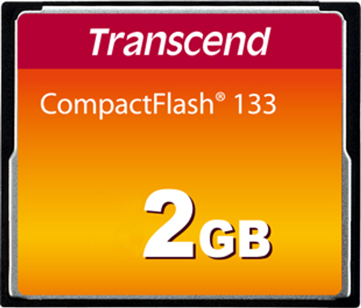 Карта памяти Transcend CompactFlash 133 2GB (TS2GCF133) – фото, отзывы ...