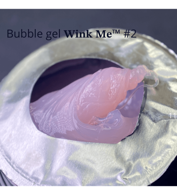 Гель-жвачка для наращивания Bubble gel Wink Me № 2, 15 мл – купить онлайн на ROZETKA