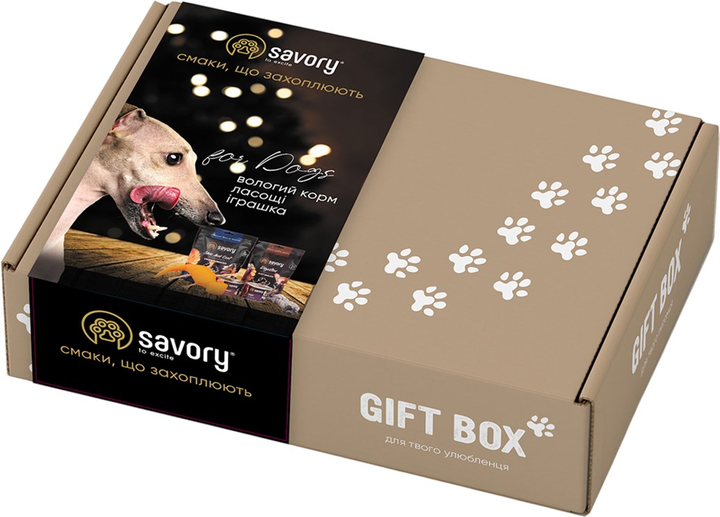 Подарочный бокс для собак Savory dog 6 шт в наборе (2700000034941) – в ...