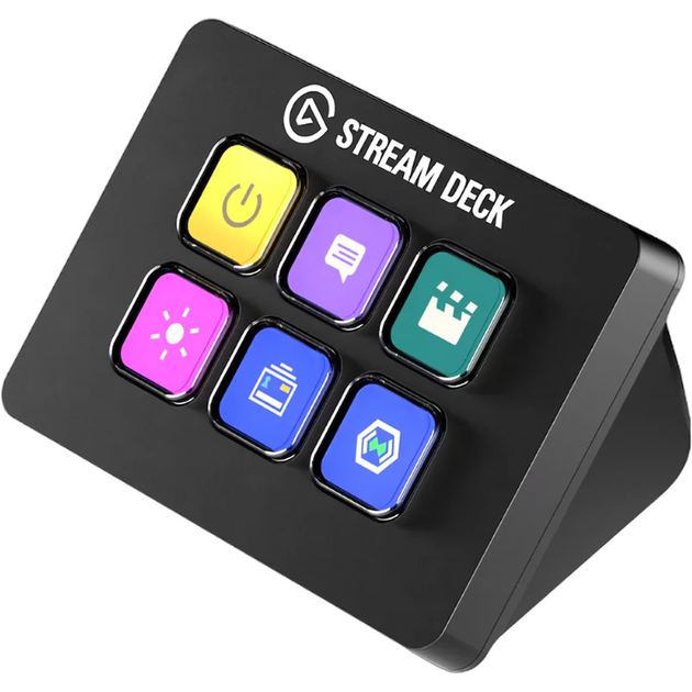 Контроллер для стриминга Elgato Stream Deck Mini Black (10GAI9901 ...