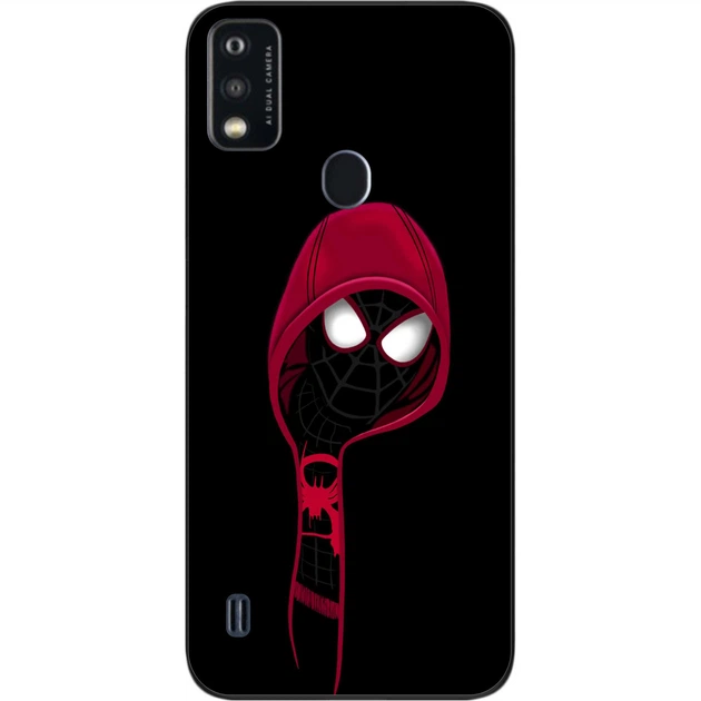 Силиконовый чехол SMTT для ZTE Blade A51 с картинкой Крутой паук – фото ...