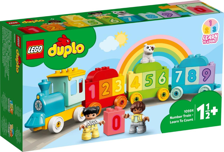 Лего Дупло Поезд с цифрами - учимся считать Lego Duplo 10954 – игрушки ...