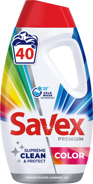 Гель для стирки Savex Premium Color 1.8 л (3800024048050) – купить ...
