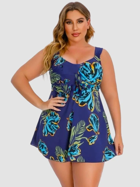 Купальник танкини с шортами Samegame 3011 синий 4XL от продавца: LAMA-SHOP – в интернет-магазине ...