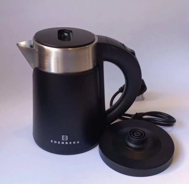 Електричний чайник Edenberg EB-83527 Електрочайник 0.8л Чорний – фото ...