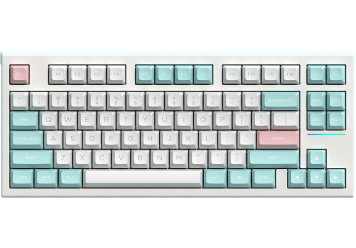 Клавиатура FL ESPORTS FL750 SAM Kailh MX Cool Mint Wireless Marshmallow ...