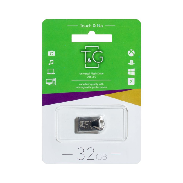 USB Флешка Flash Drive T&G 32gb Metal 106 Надежный и современный ...