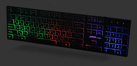 Клавіатура дротова Jedel K510 USB Black (YT05350) – фото, відгуки ...