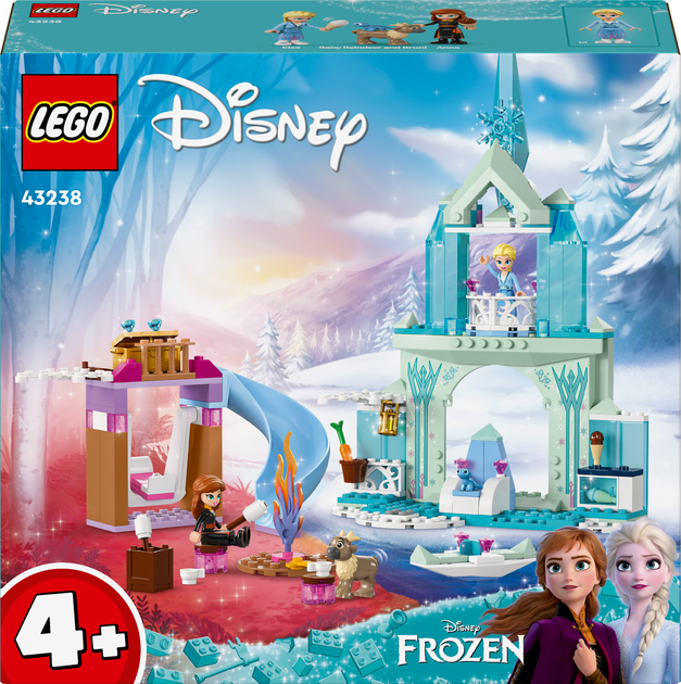 Конструктор LEGO Disney Princess Ледяной дворец Эльзы 163 детали (43238 ...