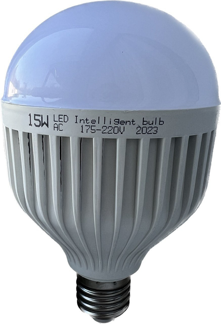 Лампочка аккумуляторная 15W/ E27/ 220V Светодиодная LED лампа с ...