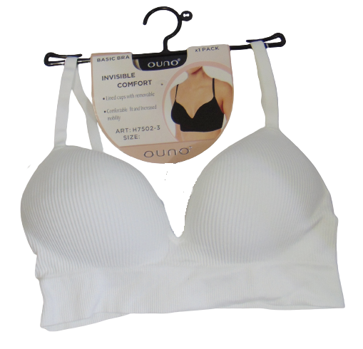Топ - бюстгальтер рубчик Ouno 75083 4XL-5XL белый от продавца: Damia – в интернет-магазине ...