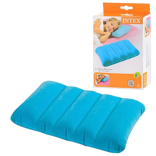 Надувна подушка Intex 68676 (blue) – фото, отзывы, характеристики в интернет-магазине ROZETKA от ...