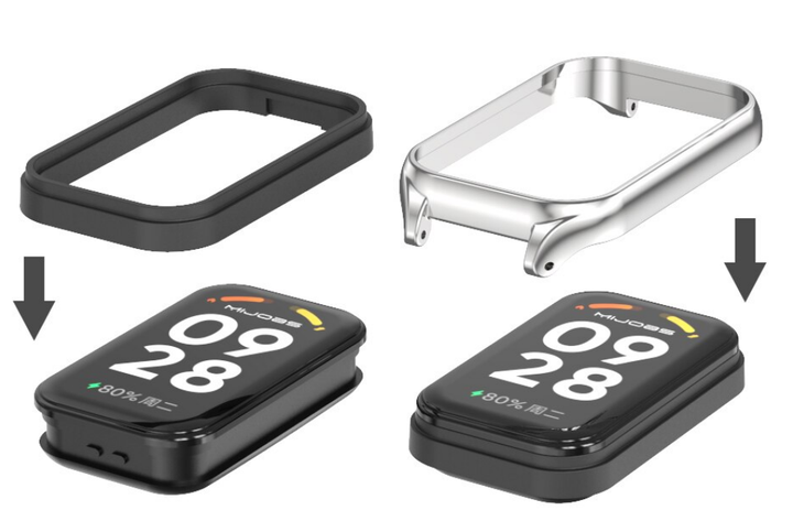 Силиконовый ремешок Mijobs Classic для фитнес браслета Xiaomi Mi Smart ...