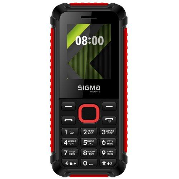 Кнопочный мобильный телефон Sigma mobile X-style 18 Track черно ...