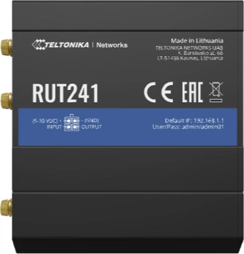 Маршрутизатор Teltonika RUT241 4G (LTE) (RUT241010000) – фото, отзывы ...