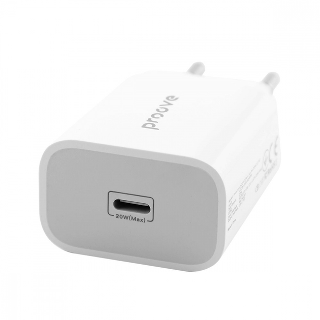 Зарядное устройство Type-C 20W Proove Mocan white Быстрая зарядка ...