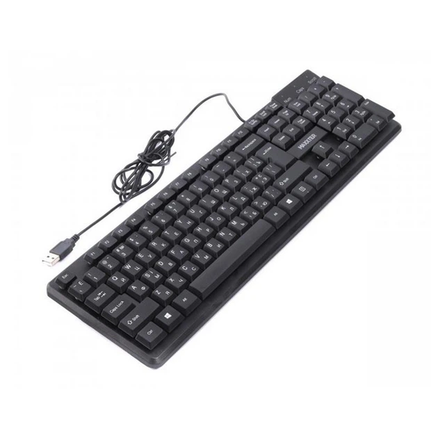 Клавиатура Maxxter KBM-U01-UA Black USB – фото, отзывы, характеристики в интернет-магазине ...
