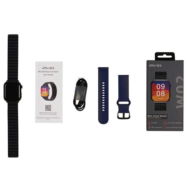 Смарт-часы Xiaomi iMiLab Smart Watch W02 IMISW02 – фото, отзывы ...
