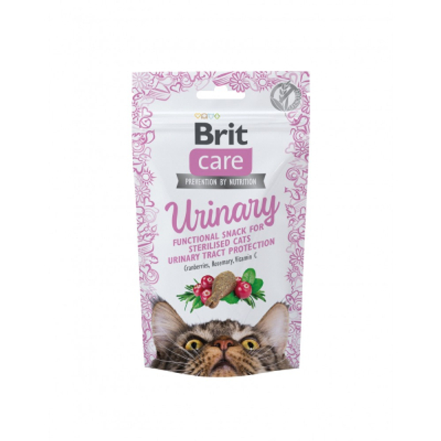 Лакомство для котов Brit Care Cat Snack Urinary с индейкой 50 г ...